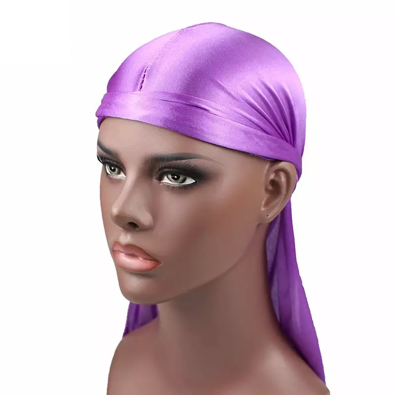 Purple Silky Satin Deluxe Durag – Crownzoutlet